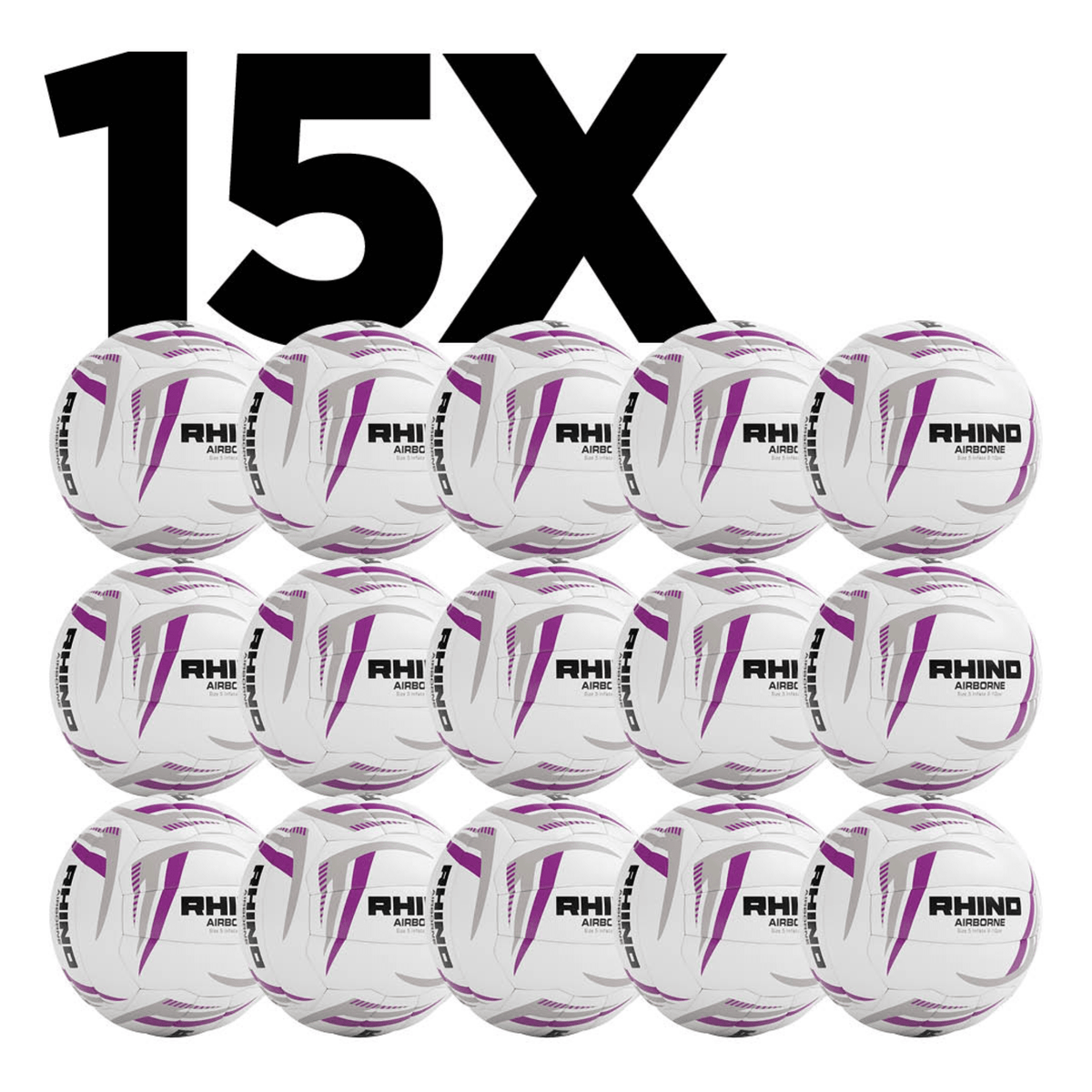 15x Rhino Airborne Netball Bundle – Rhino Direct