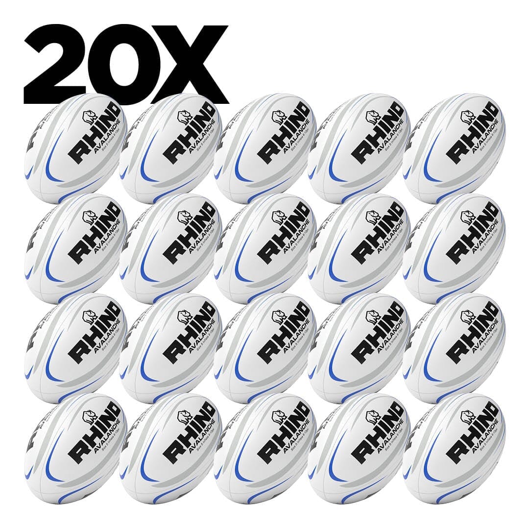 20x Avalanche Rugby Ball Bundle: Our Best-Selling Training Ball – Rhino ...
