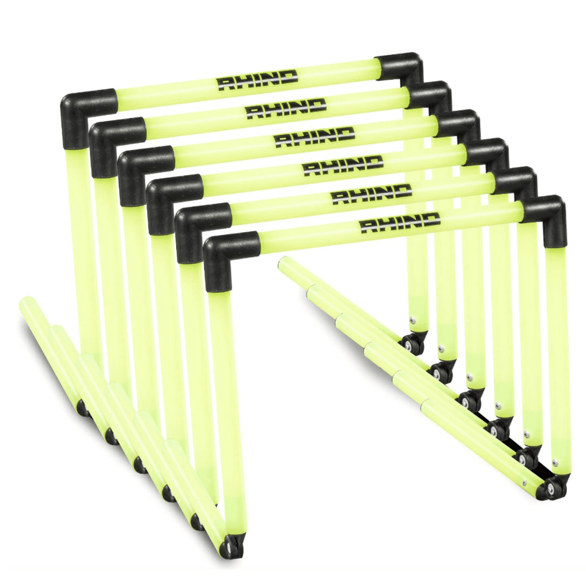 Rhino Pack of 6 Adjustable Hurdles – Rhino Direct