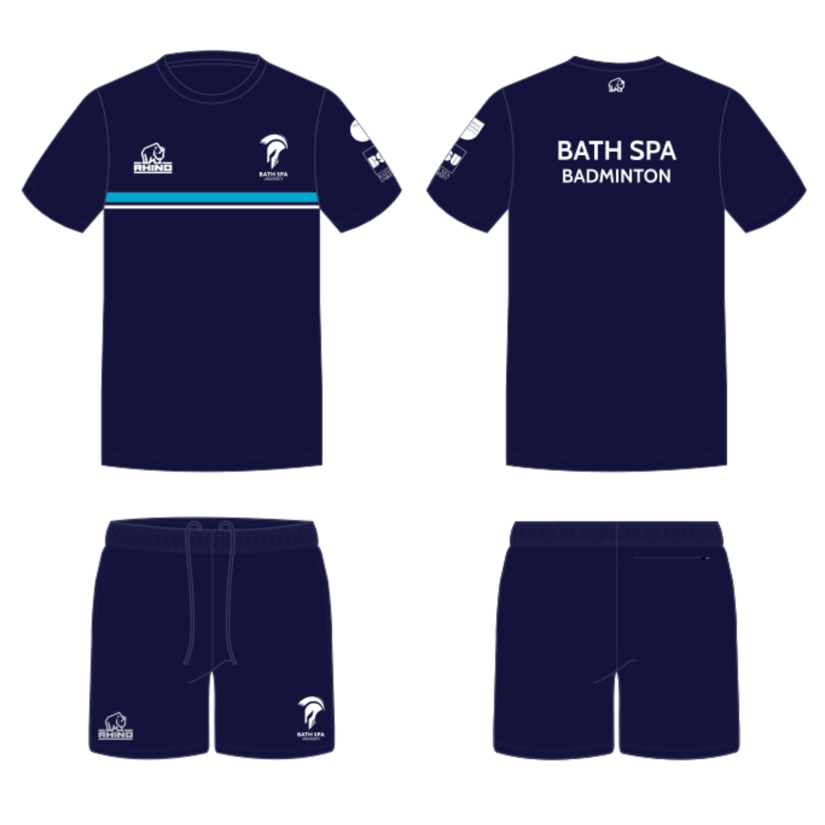 BSU Badminton Men's Casual Kit Pack – Rhino Direct