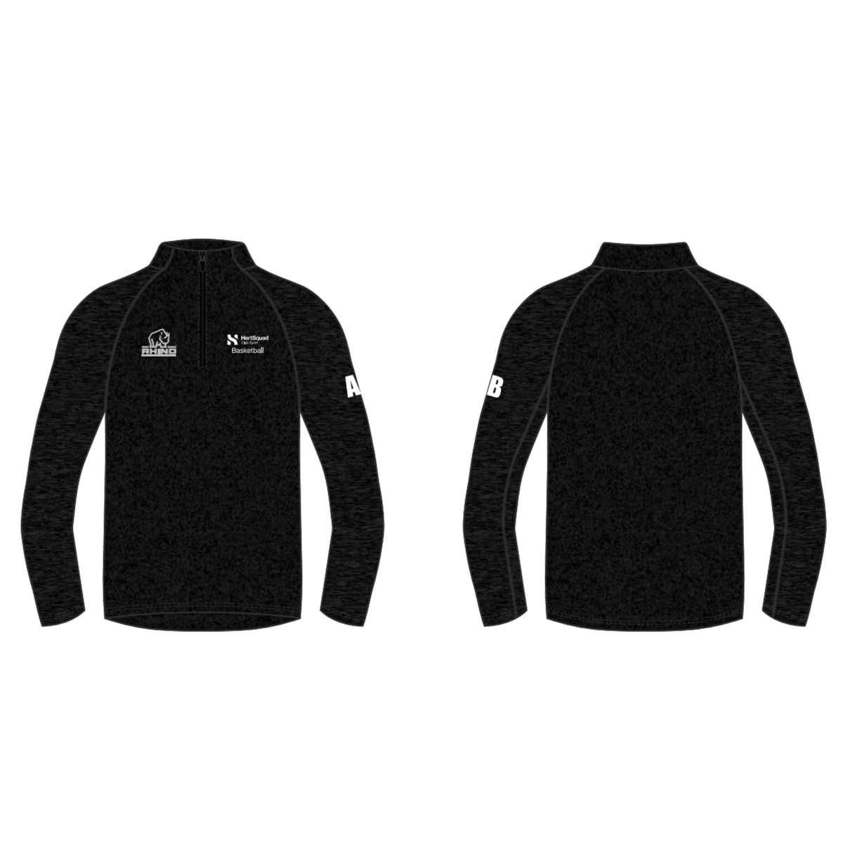 Herts Women's Basketball Vigor 1/4 Zip Midlayer – Rhino Direct